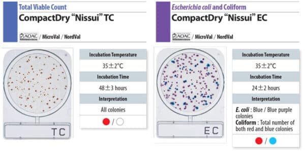 Đĩa môi trường đổ sẵn thạch đông khô của hãng Shimadzu | Đĩa Compact Dry
